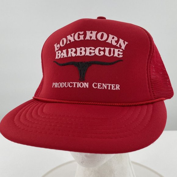 Headmost | Accessories | Vintage Longhorn Barbecue Production Center ...